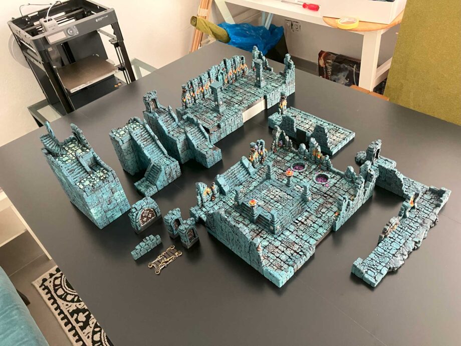 Great Hall Dungeon Setup Guide - Diorama2Print